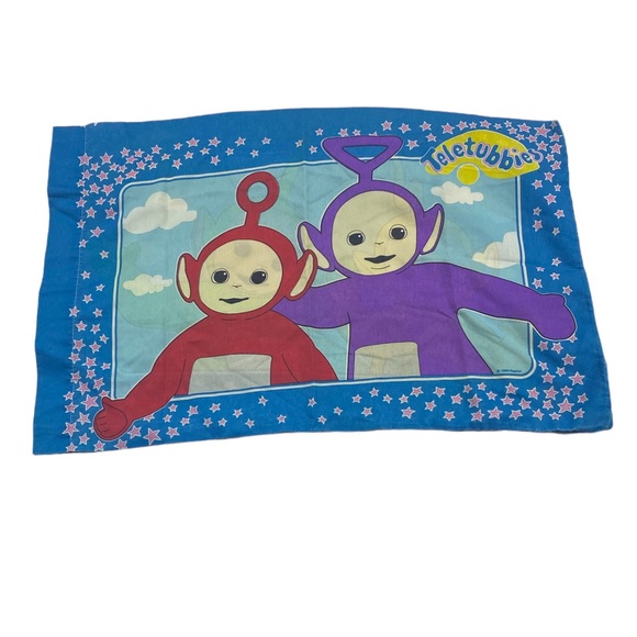 teletubies | Bedding | Vintage Teletubies Pillow Case 9s Vtg Tv Show ...